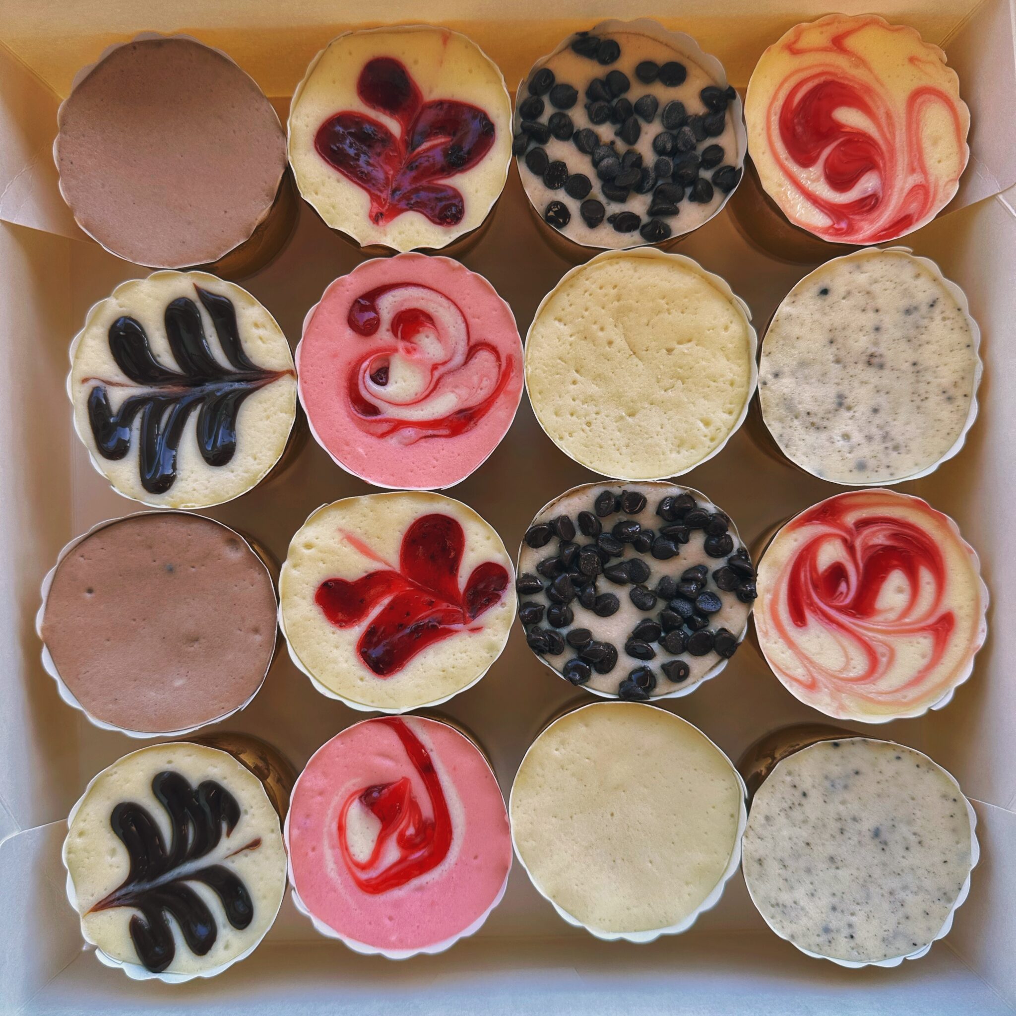 Mini Cheesecakes, Variety 16 pack – High Society Cheesecake